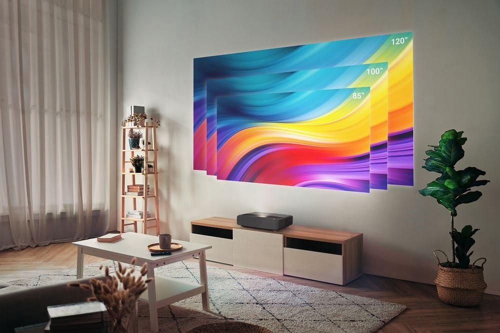 Optoma L1 - Ultra-Short Throw 4K UHD Projector for Full Cinematic ...